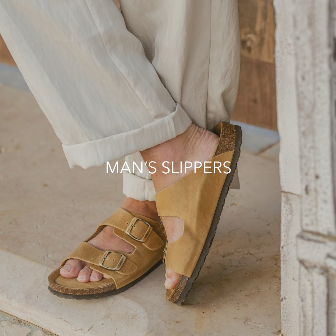 MEN'S SLIPPERS – Goucha's Handmade